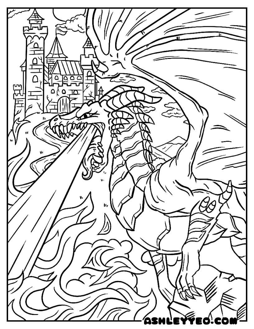 fanticy coloring pages